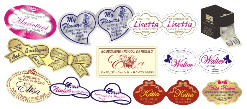 ETICHETTE ADESIVE PERSONALIZZATE